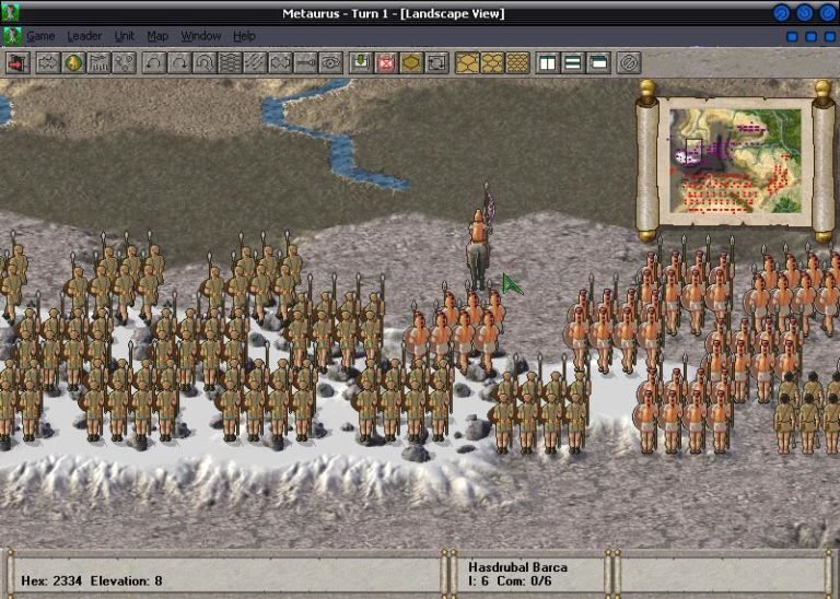 Great Battles of Hannibal - PC Review and Full Download | Old PC Gaming