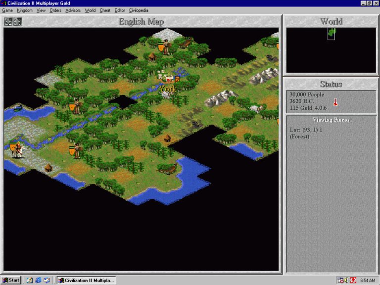 Civilization 2 (1996) - PC Review and Full Download | Old PC Gaming