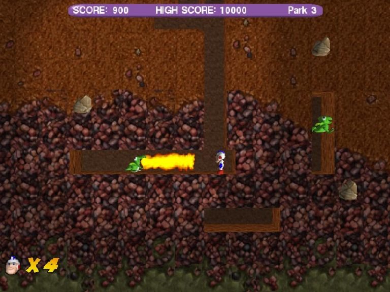 Dig Dug Deeper (2001) - PC Review and Full Download | Old PC Gaming